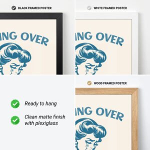 Bookish Art Print – Crying Over Book Boyfriends Poster